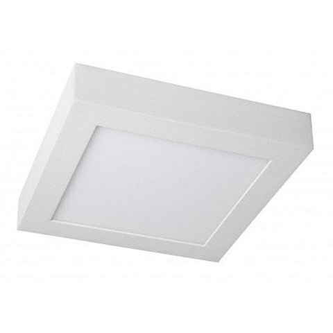 Panel LED Cuadrado Superficial - 12W / 6000K / Luz Blanca ...